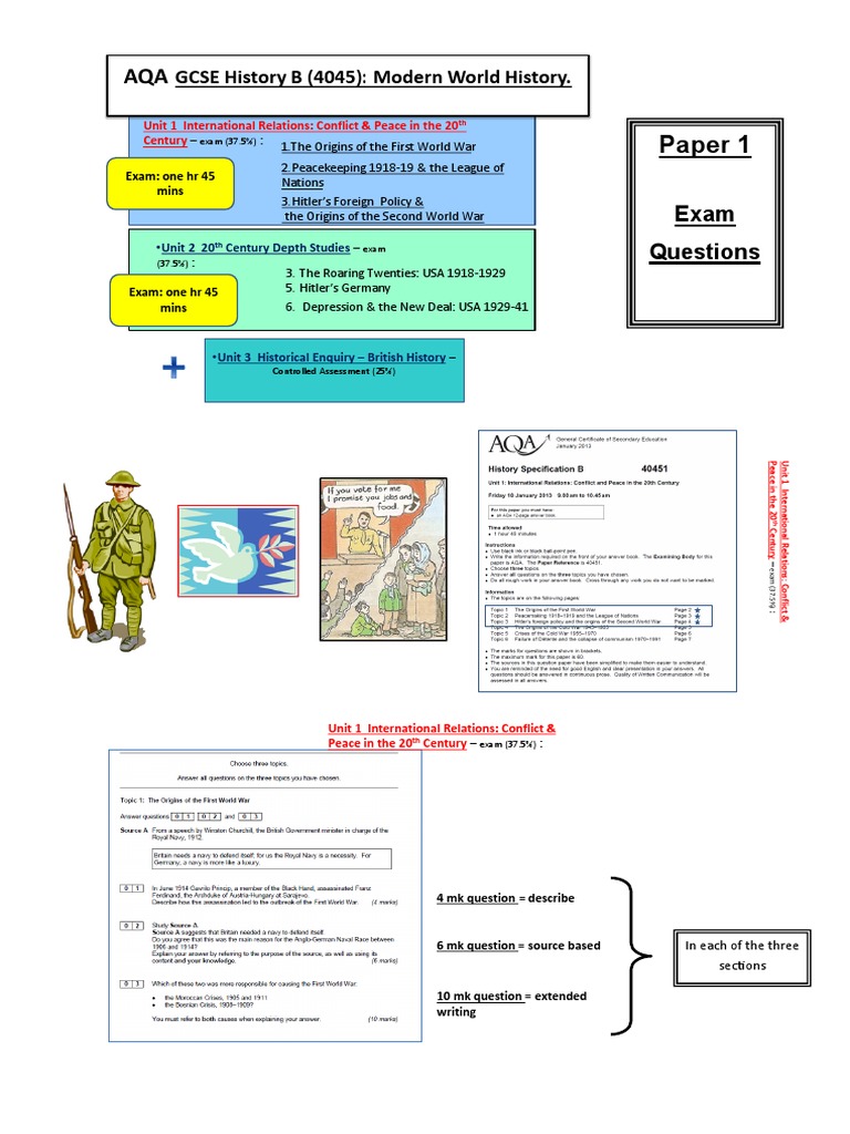 Exam Guide: 20th Century Conflicts | PDF | Austria Hungary | Wilhelm Ii