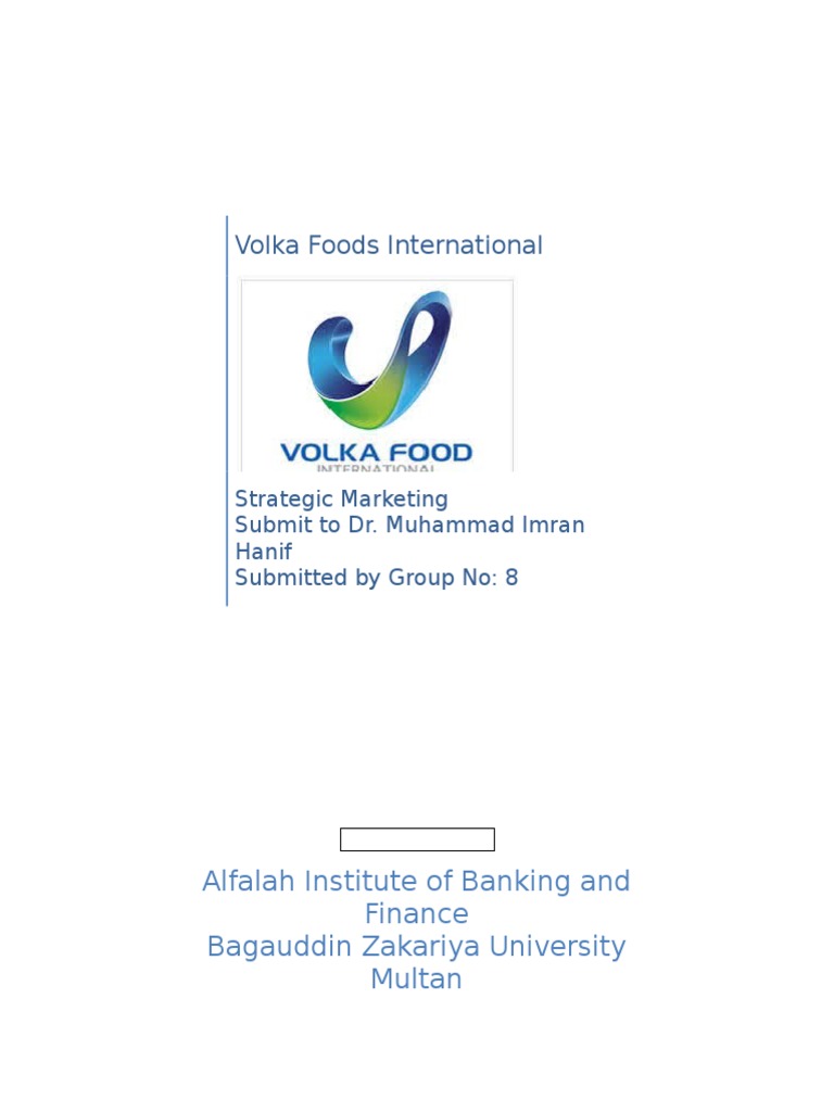 Volka Food | PDF