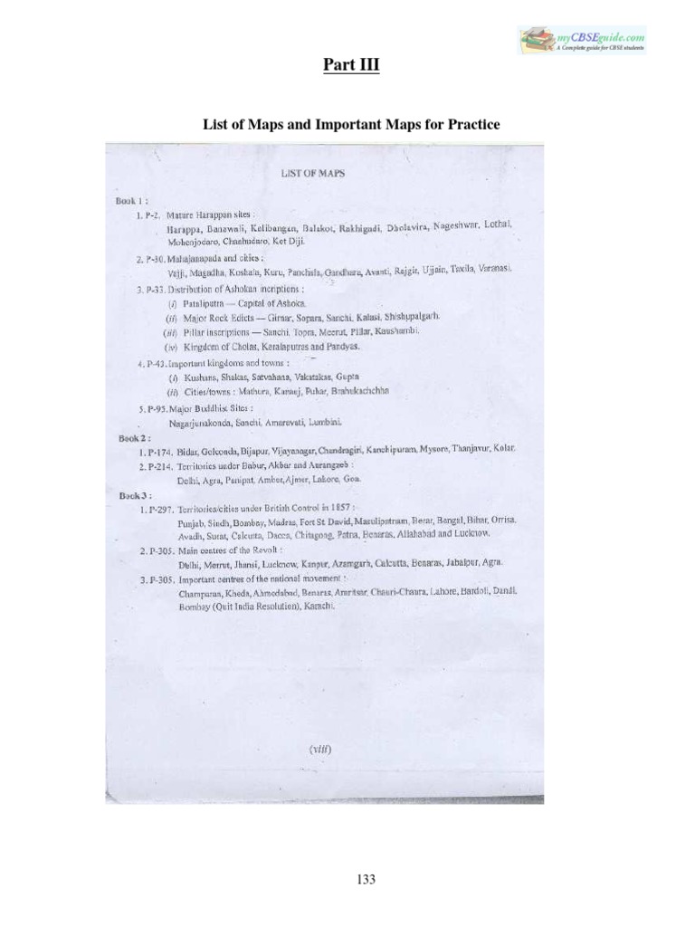 12 History Impq Map Work 01 | PDF