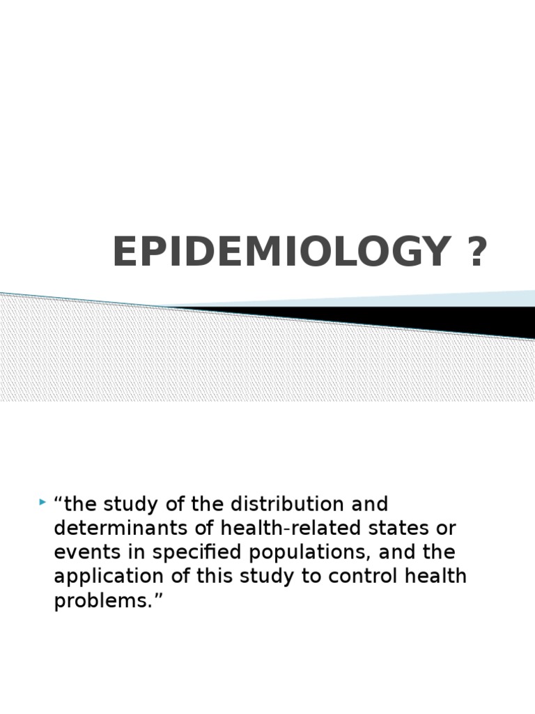 A Comprehensive Review of Key Epidemiological Concepts and Indices Used ...