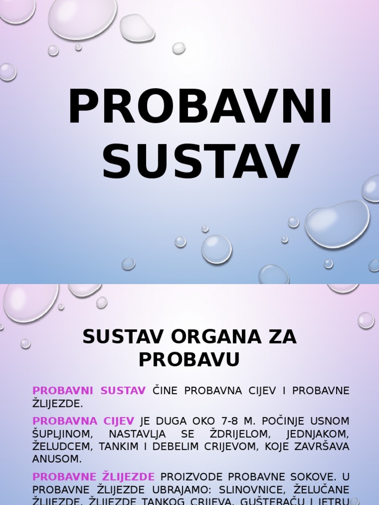 probavni sustav
