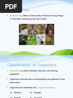 1 - Principles of Classification | PDF | Species | Taxonomy (Biology)
