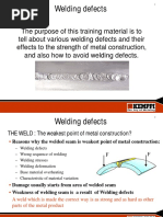Welding Defects and Remedies Guide | PDF | Welding | Construction