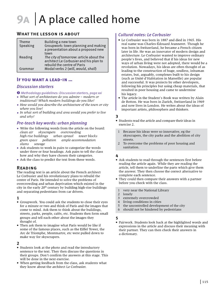 Advanced-TB-A Place Called Home | PDF