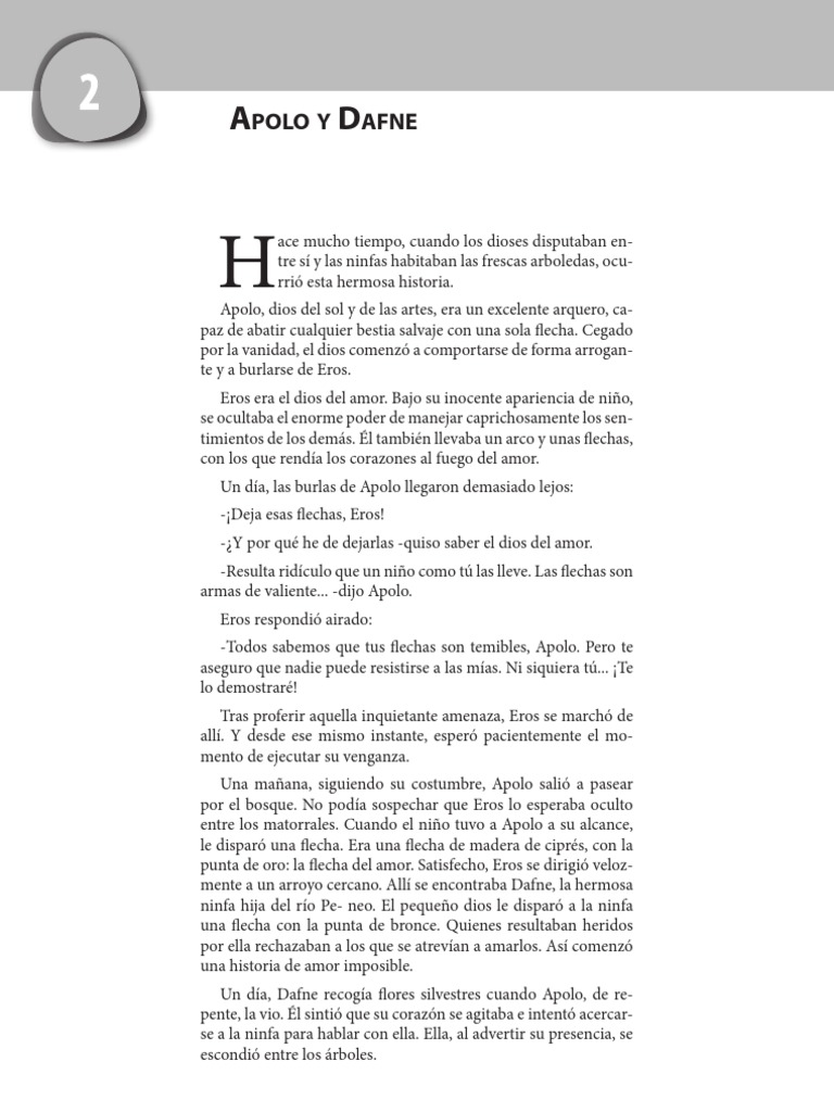 02apolo y Dafne | PDF | Apolo | Eros