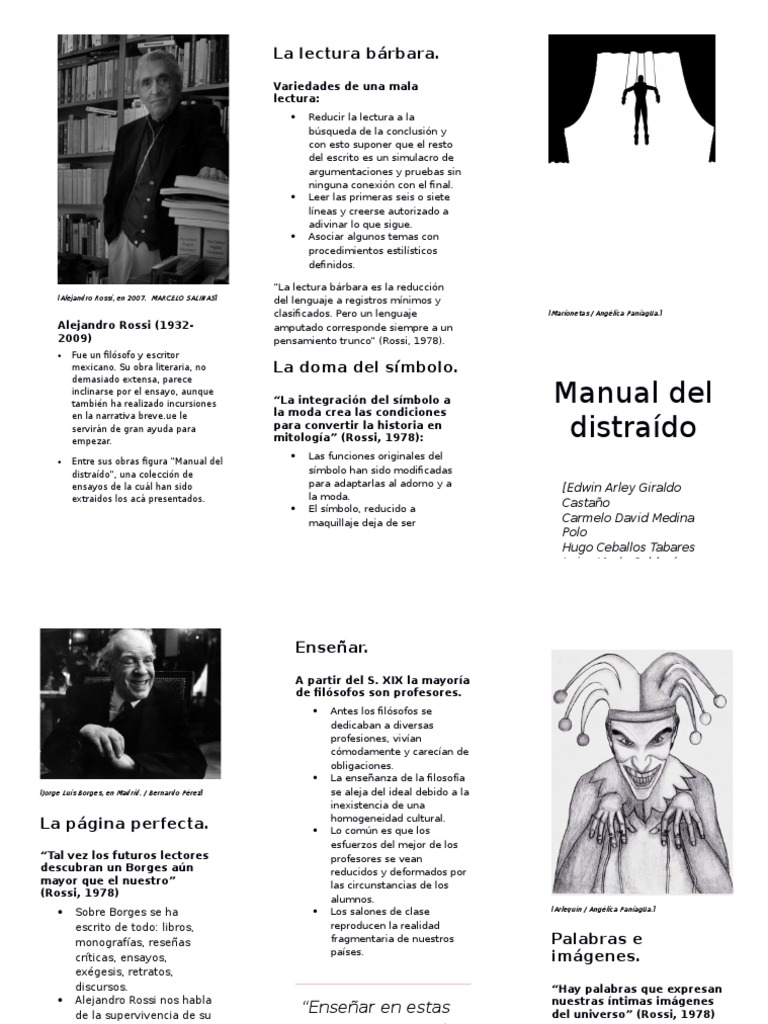 Alejandro Rossi | PDF