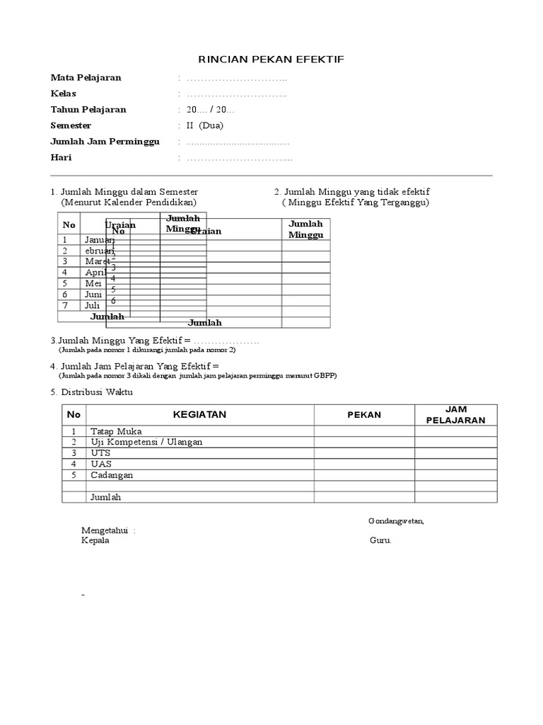 Format Rpe SMT II | PDF