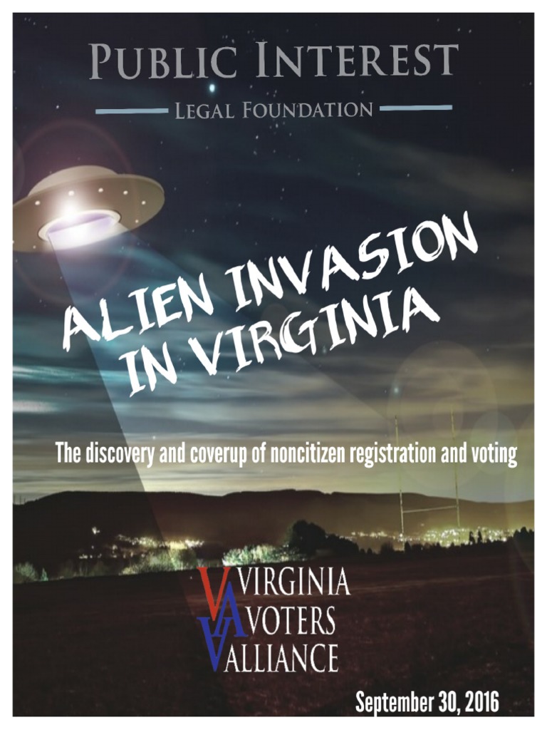 Report Alien Invasion in Virginia | PDF | Voter Registration ...