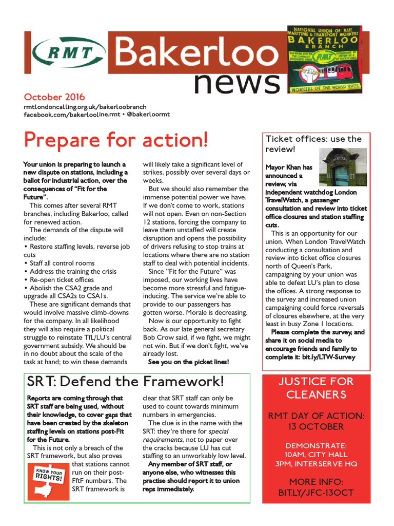 Bakerloo News - October 2016 | PDF | Business