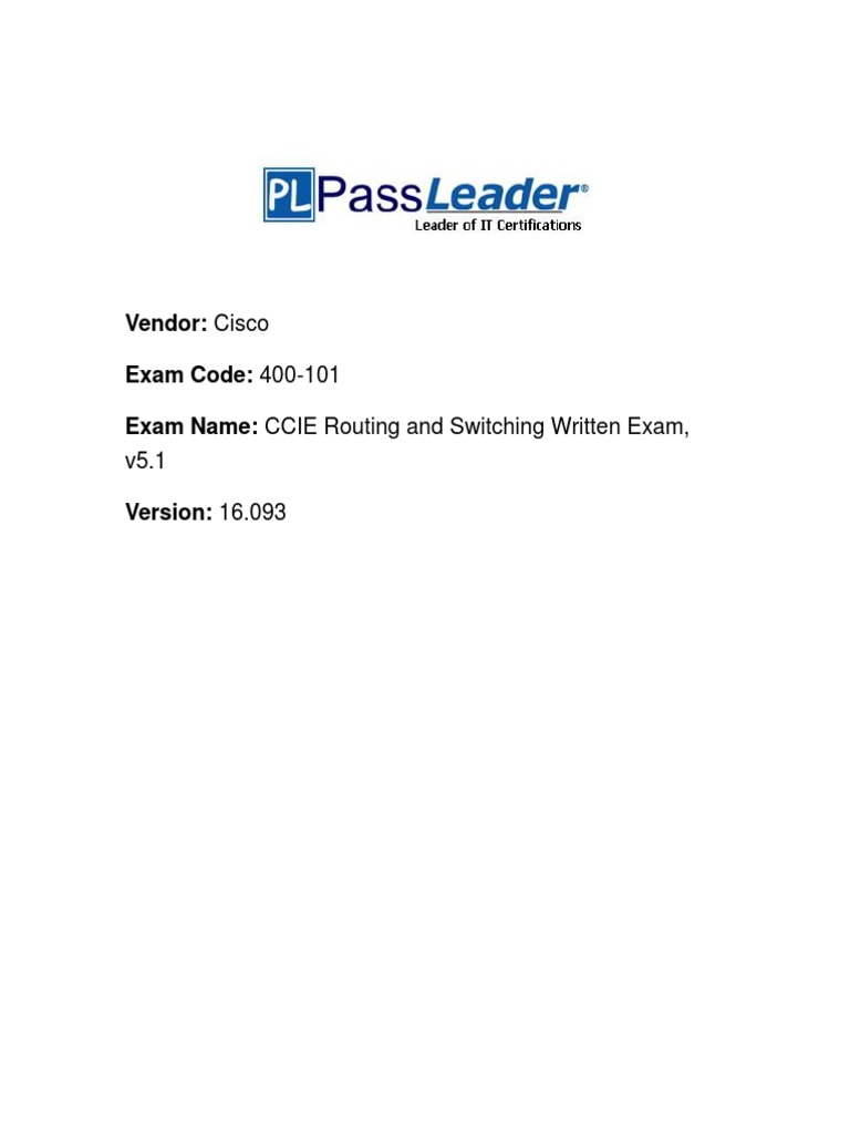 CCIE Standard Questions | PDF | Multiprotocol Label Switching | Networking
