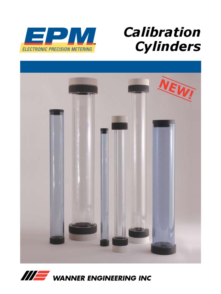 Calibration Cylinders Brochure | PDF | Valve | Calibration