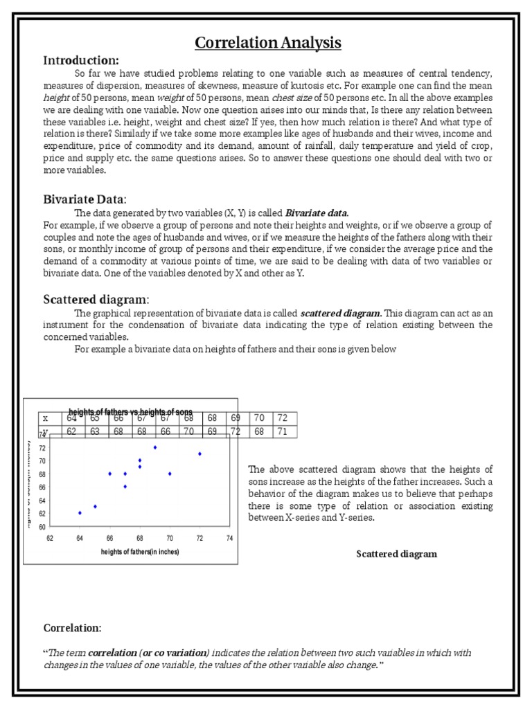 Correlation Analysis Pdf Correlation And Dependence Coefficient Of Determination