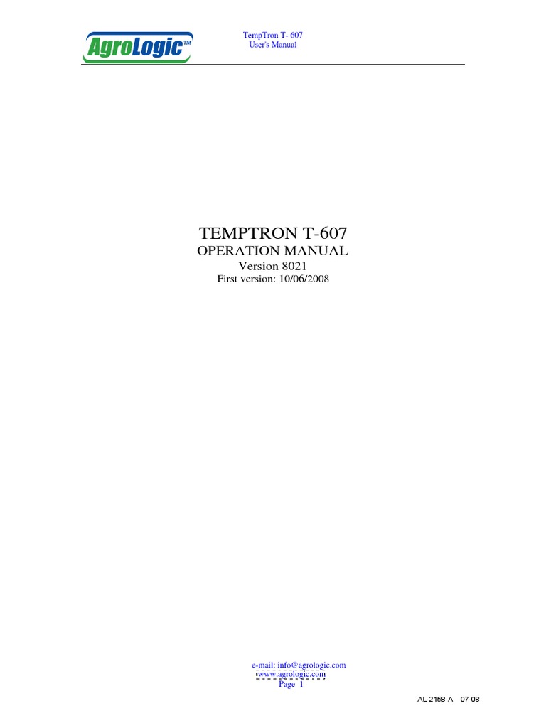 AL 2158 A Temptron 607 PDF | PDF | Ventilation (Architecture) | Temperature