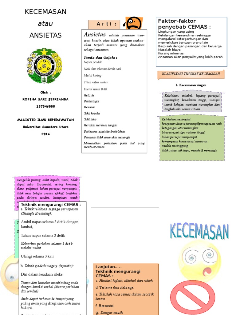 Leaflet Ansietas | PDF