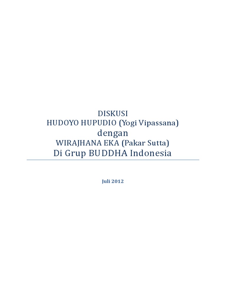 Hudoyo Vs Wirajhana Eka (Edited) | PDF