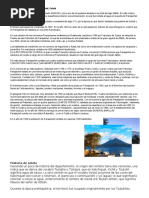 Mapa y aldeas de Chajul, Quiché | PDF