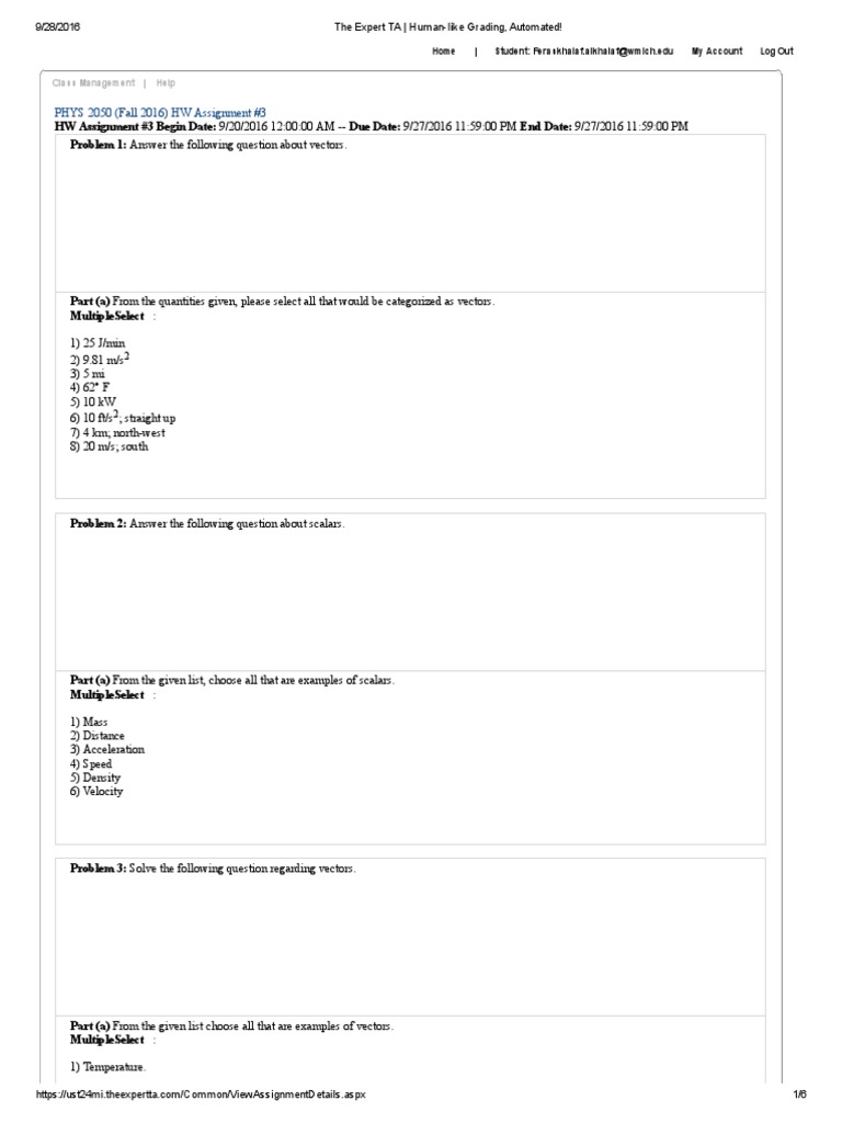 The Expert TA - 3aa | PDF | Euclidean Vector | Sine