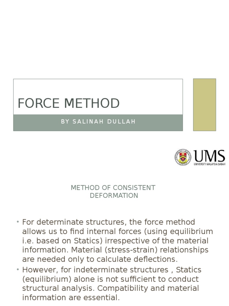 Force Method 2 | Download Free PDF | Structural Analysis | Building ...