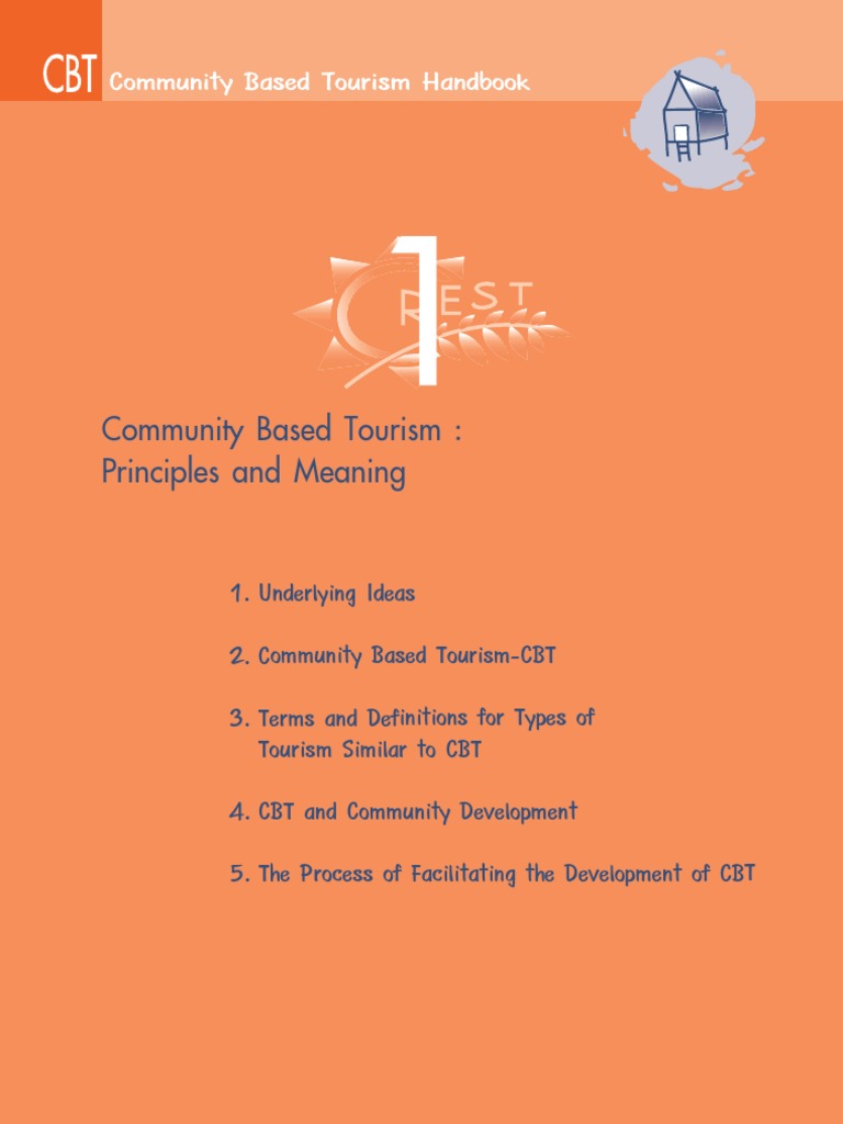 Community Based Tourism Handbook | PDF | Tourism | Community Development