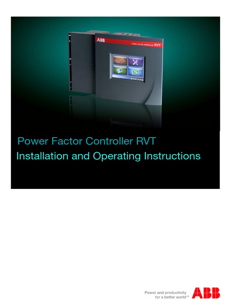 2GCS215016A0050 - RVT Manual EN PDF | PDF | Electromagnetic ...
