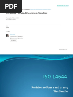 Iso 14644 | PDF | International Organization For Standardization