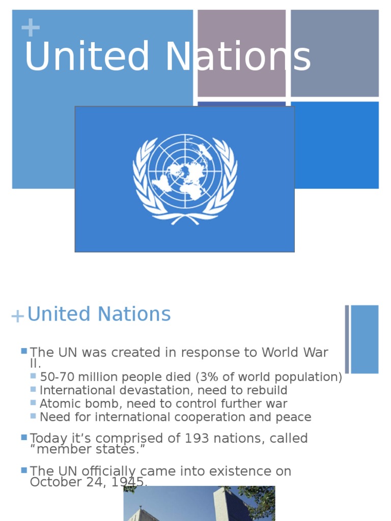 UN Structure | PDF | Secretary General Of The United Nations | World ...