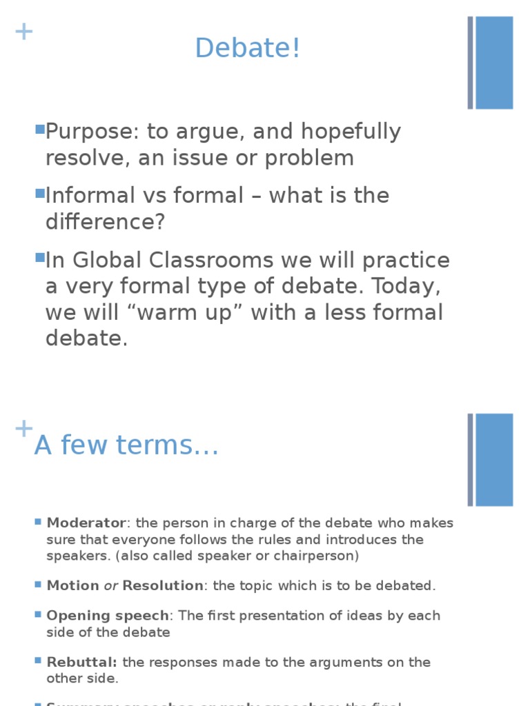 Debate Intro | PDF | Reason | Epistemology