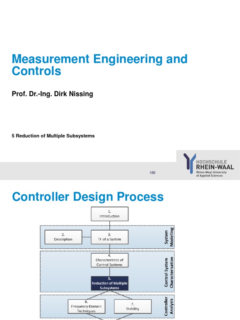 5 Reduction Of Multiple Subsystems Pdf Control Theory Applied