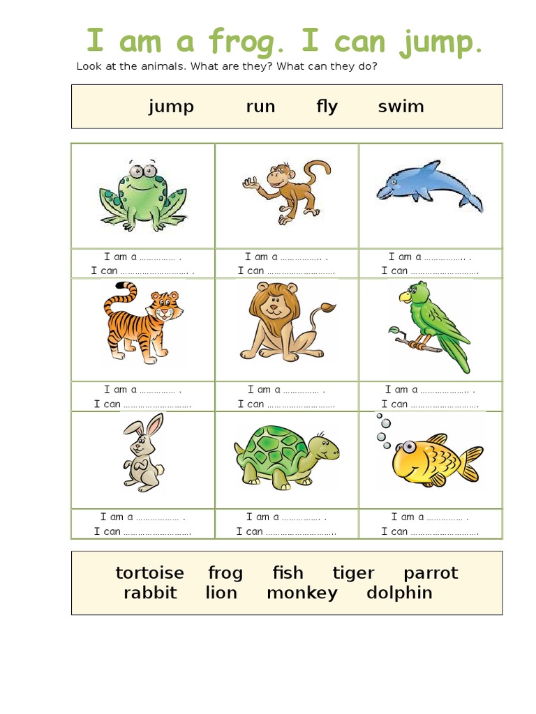 Animal Abilities: Jump, Run, Fly, Swim | PDF | Young Adult