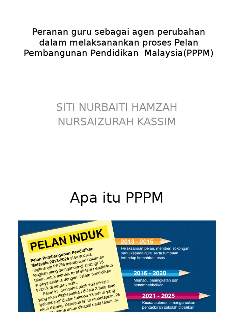 Peranan Guru PPPM | PDF
