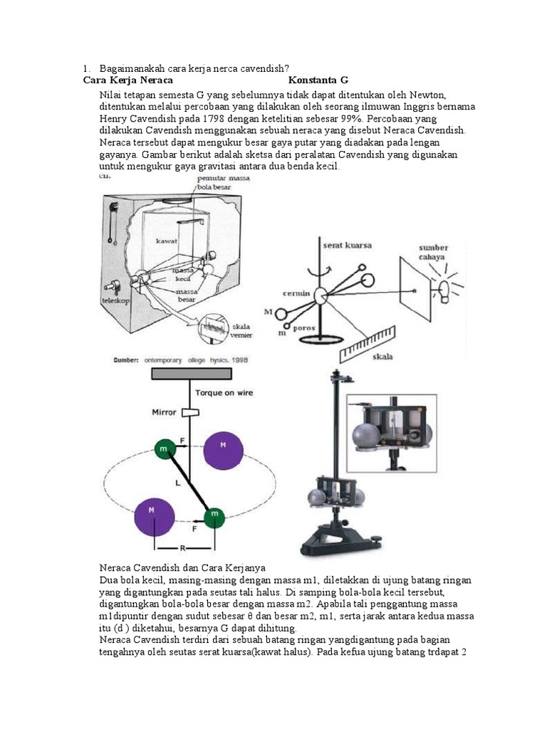 Bagaimanakah Cara Kerja Nerca Cavendish | PDF