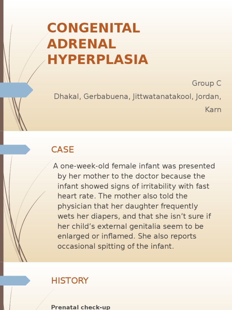 Congenital Adrenal Hyperplasia Clitoromegaly