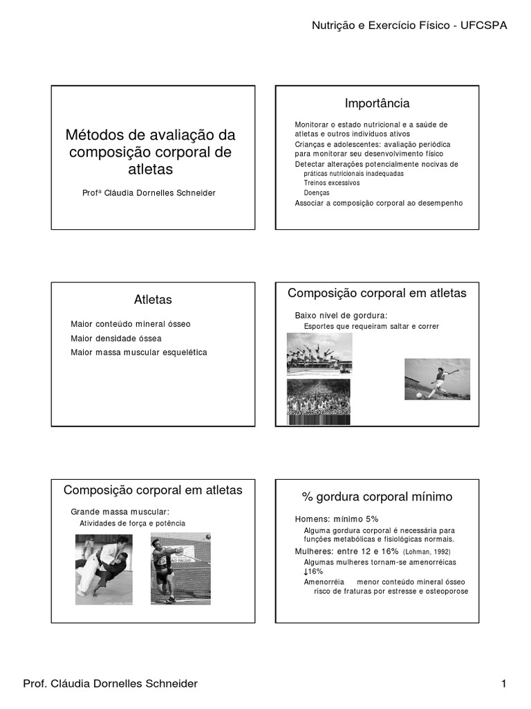 Avaliacao Antropometrica de Atletas PDF | PDF | Osteoporose ... Avaliacao Antropometrica de Atletas PDF | PDF | Osteoporose ...