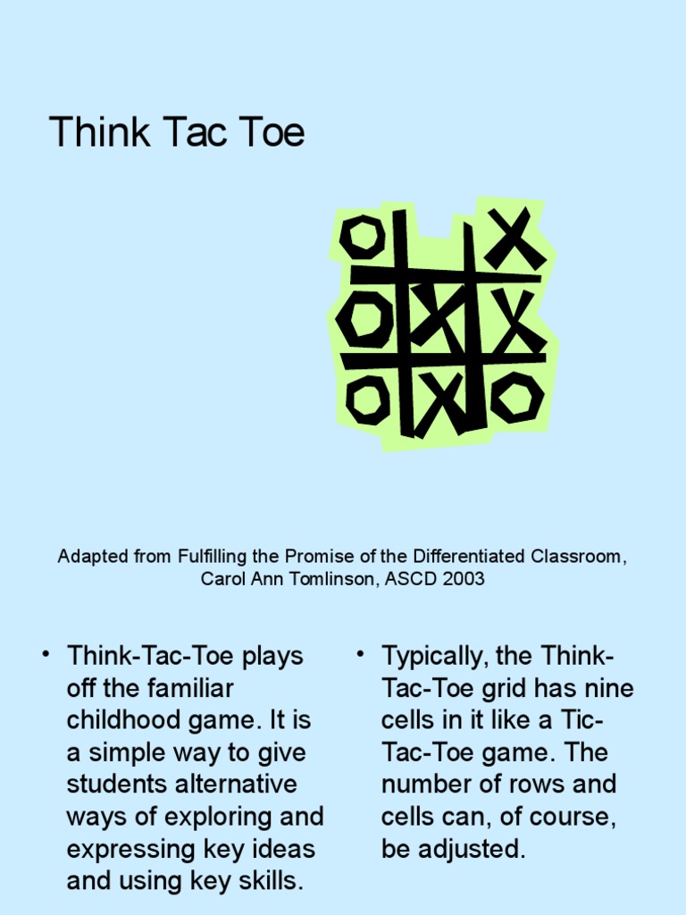 think-tac-toe-reading-comprehension-cognitive-science