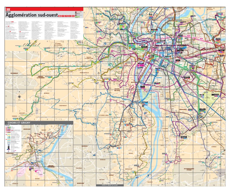 Plan Lyon Transport | PDF | Lyon | French People