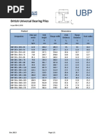 Advance UKB Section Properties Dimensions and Properties | PDF ...