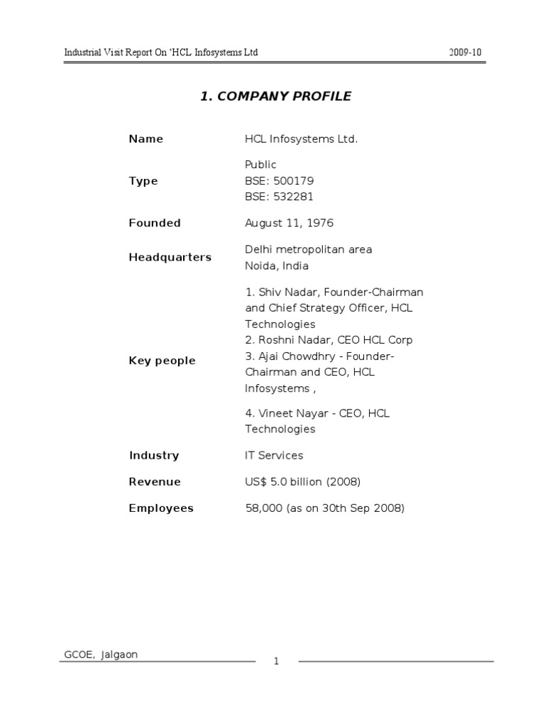 Company Profile | PDF | Software As A Service | Embedded System