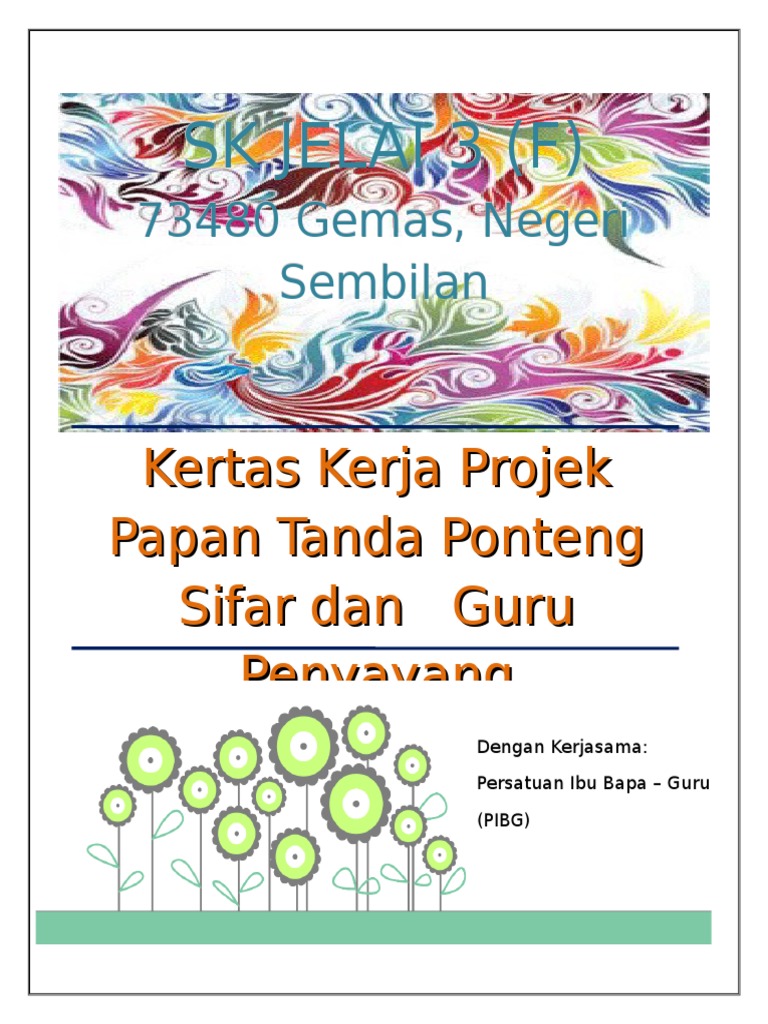 Kertas Kerja Papan Tanda Projek Papan Tanda Ponteng Sifar Dan Guru ...