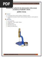 Free Swell Index Test Procedure | PDF | Geotechnical Engineering | Soil