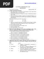 Community Health Extension Work CHEW National Exam Past Questions | PDF ...