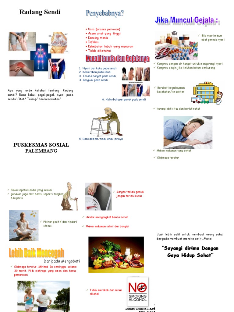 Leaflet Nyeri Sendi | PDF