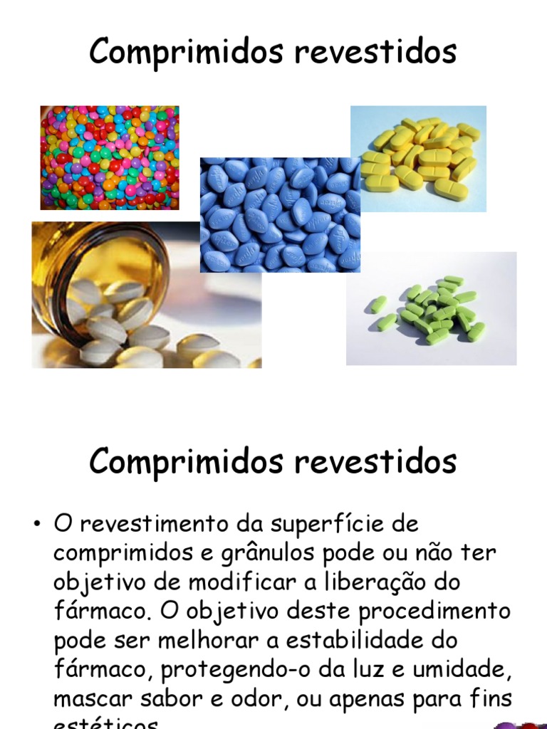 Comprimidos revestidos