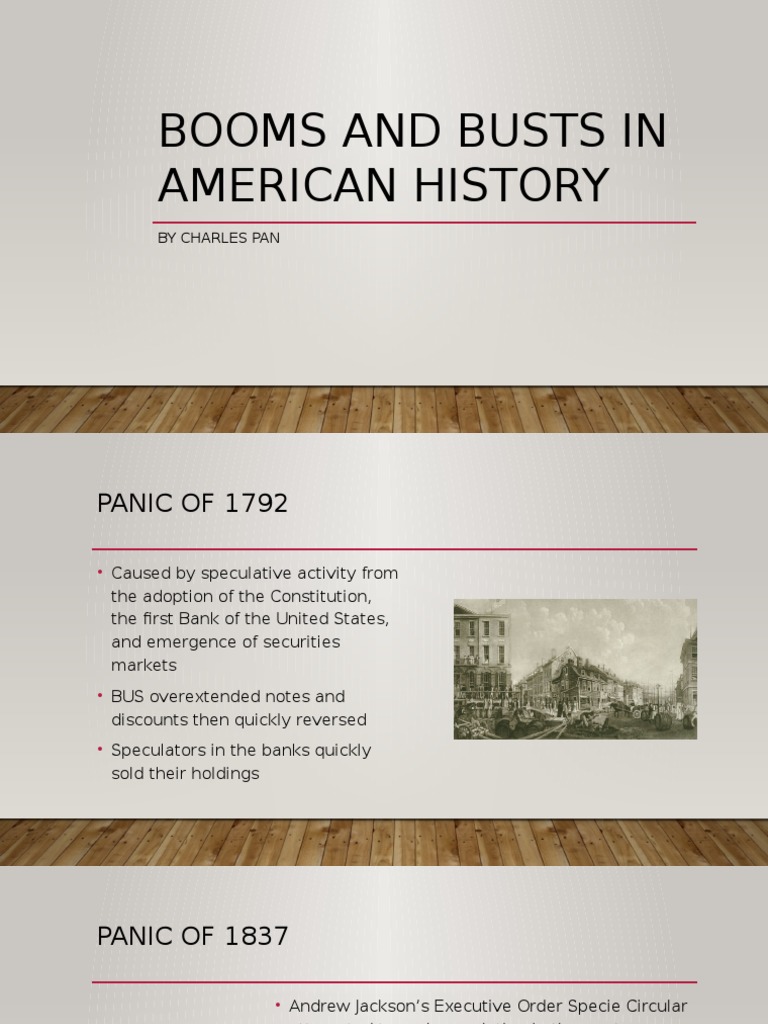 Booms and Busts in American History | PDF | Financial Crisis Of 2007 ...