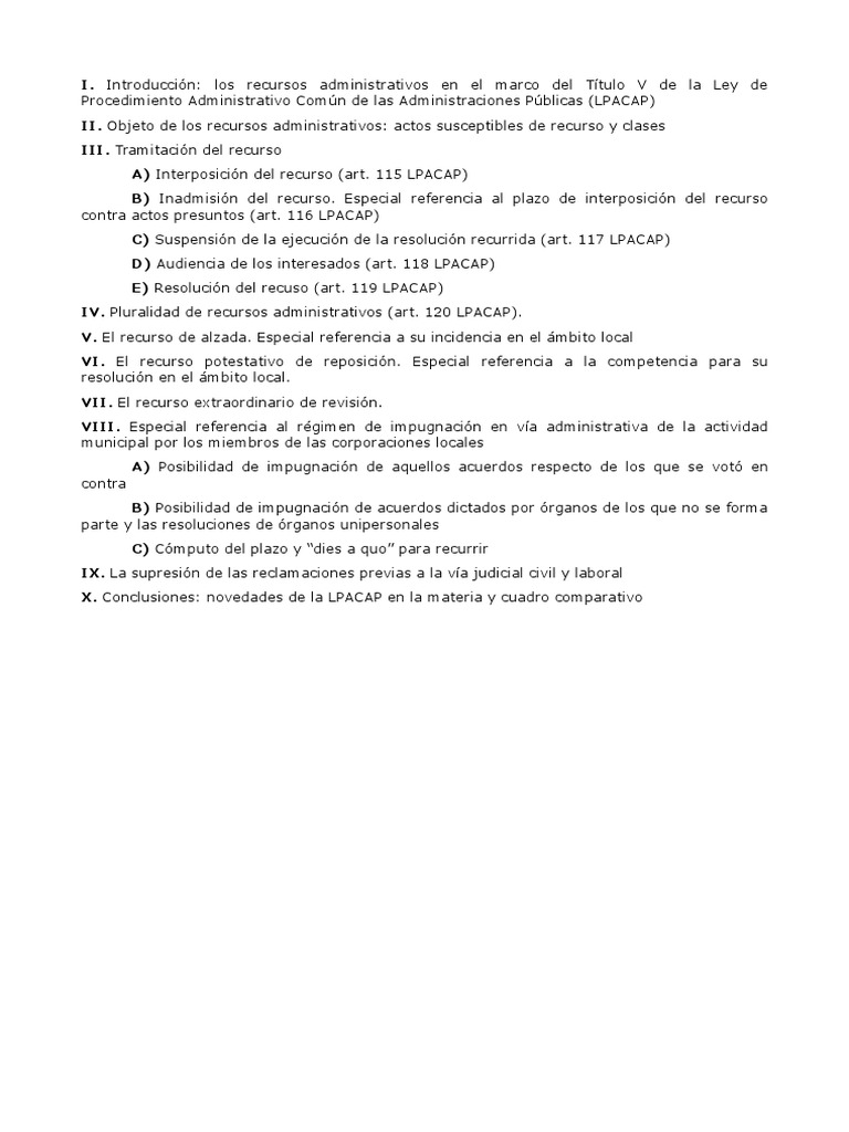 Recurs Adminst Trabajoextenso | PDF | Gobierno | Justicia