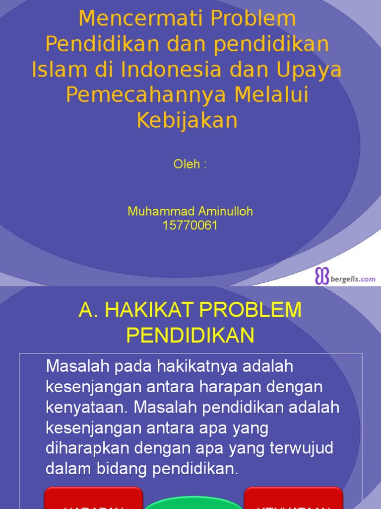 Problematika Pendidikan di Indonesia | PDF