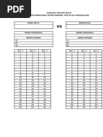 Netball Scoresheet | PDF