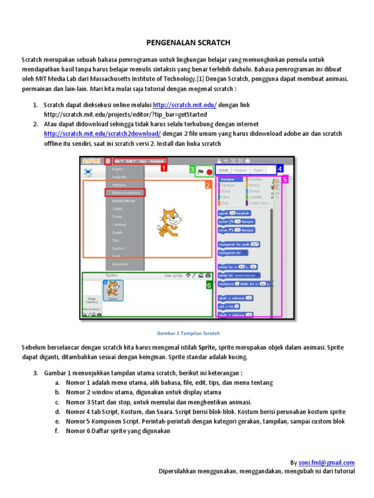 Pengenalan Scratch2 | PDF