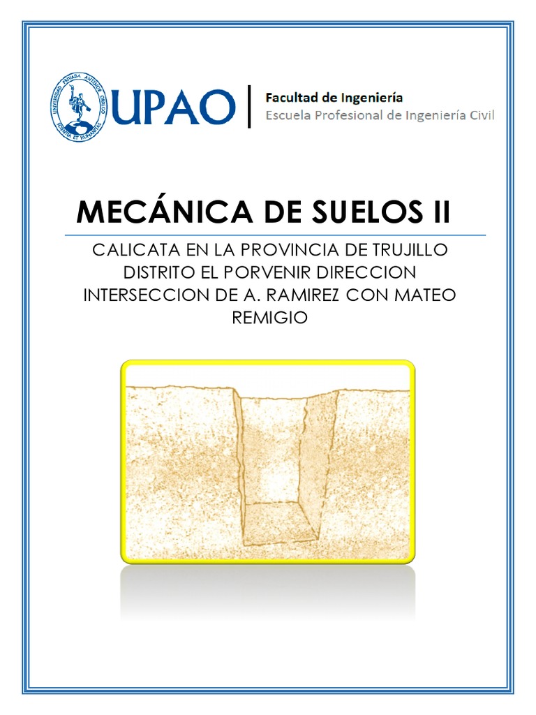 Calicata | Descargar gratis PDF | Ingeniería geotécnica | Naturaleza