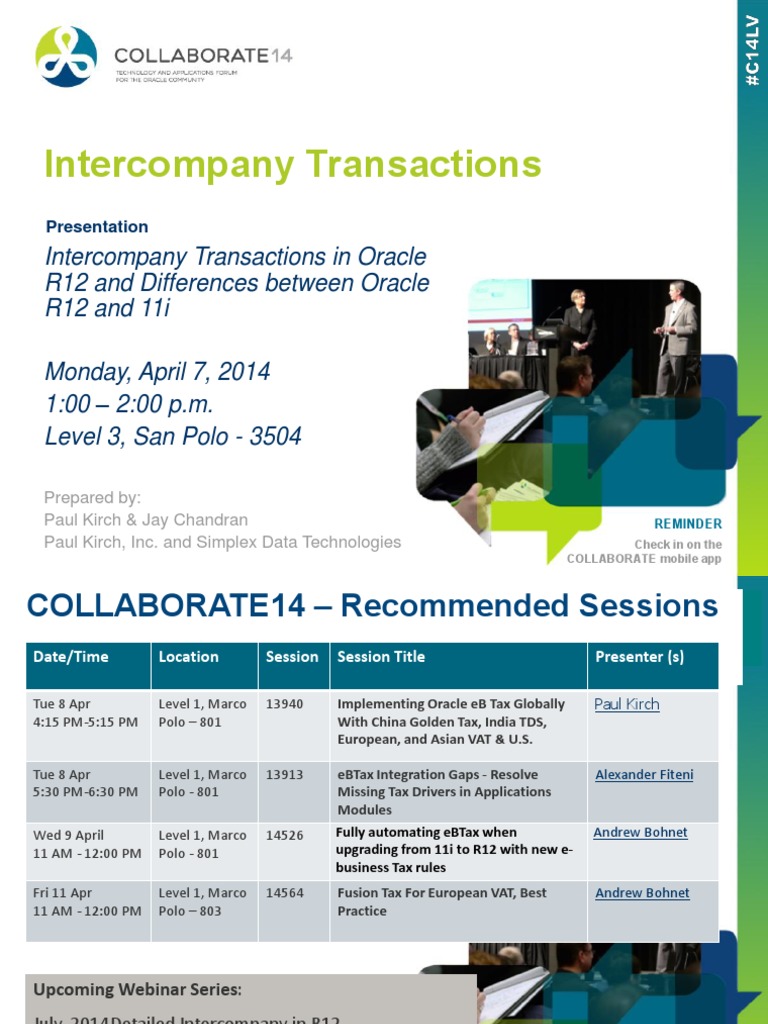 Intercompany Transactions in Oracle R12 | PDF | Oracle Corporation ...