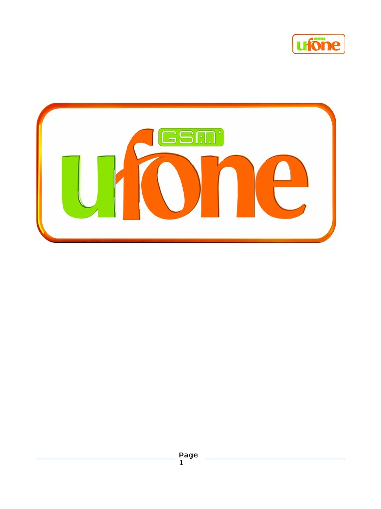 Ufone Report | PDF | Leadership | Social Network